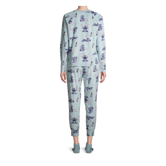 Disney | Intimates & Sleepwear | Nwt Stitch Womens 3piece Pajama Set ...